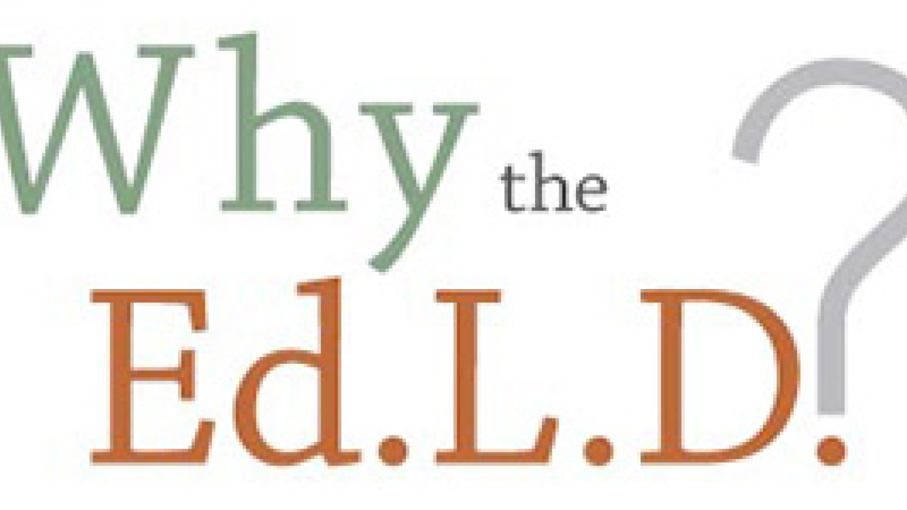 Answering the Question: Why the Ed.L.D.? | Harvard Graduate School of ...