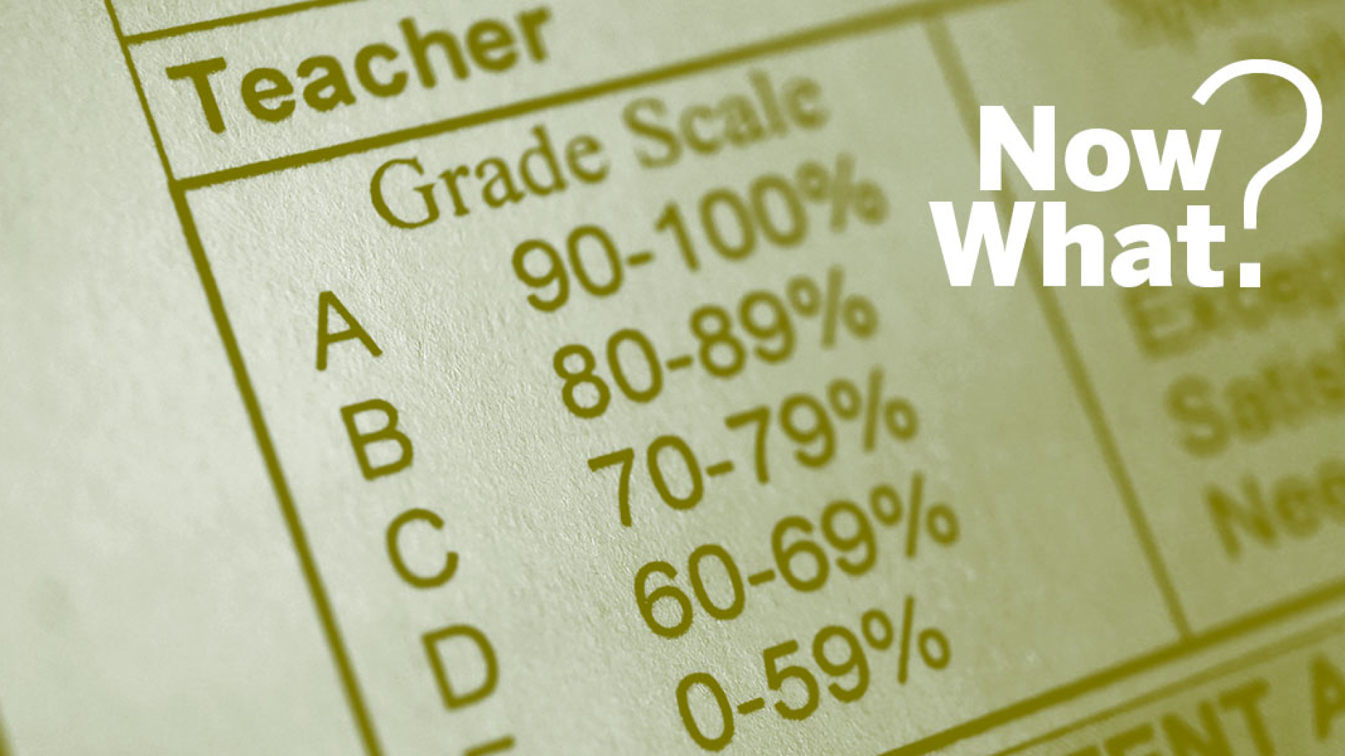 Grades, What are They Good For? | Harvard Graduate School of Education