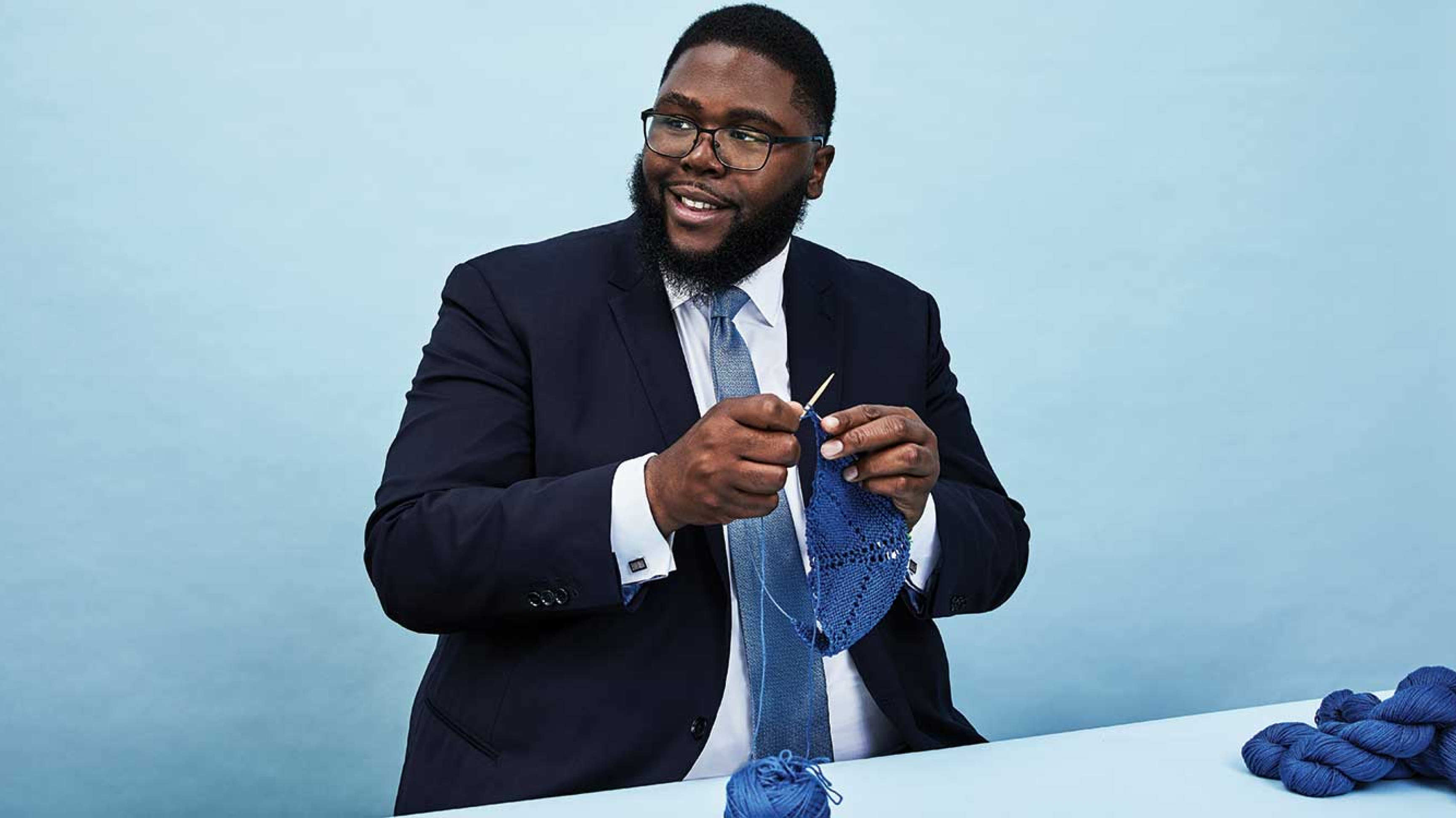 Tony Jack's knitting hobby | Harvard Graduate School of Education