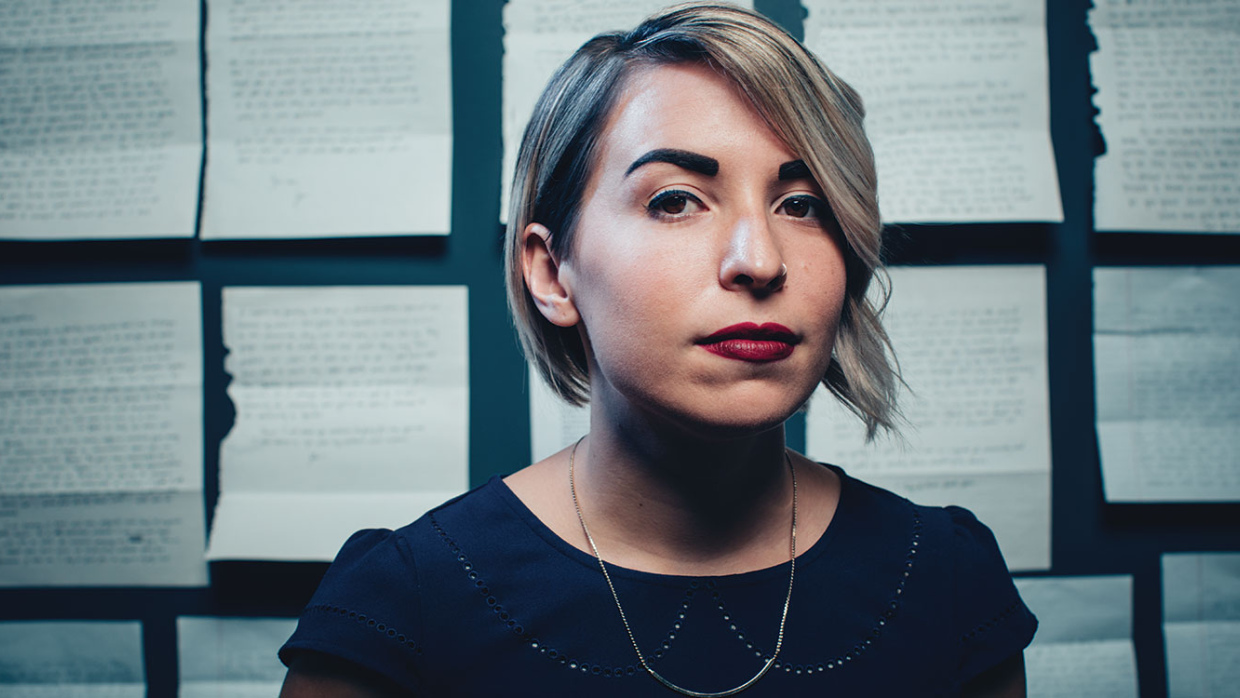 Jessica Bergmann used letters to tell the story of a refugee from Sudan ...